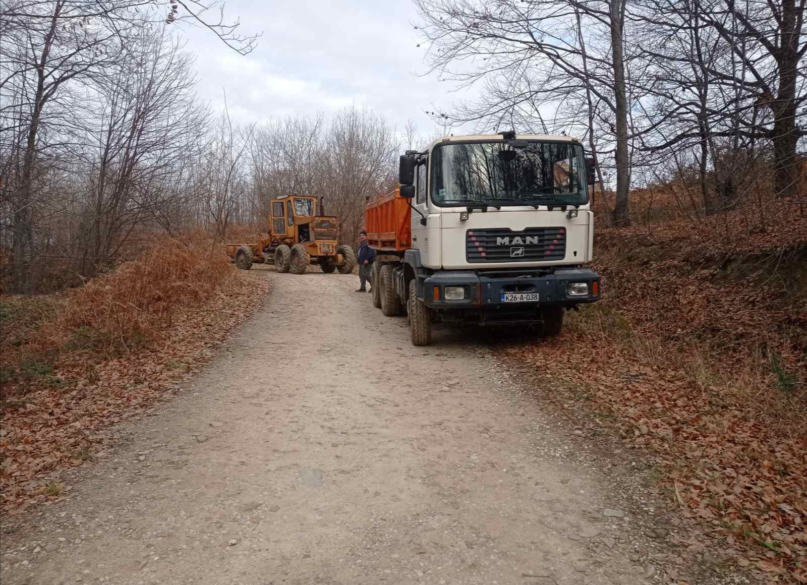Sanacija dijela makadamskog puta Mirosavci-Milino selo