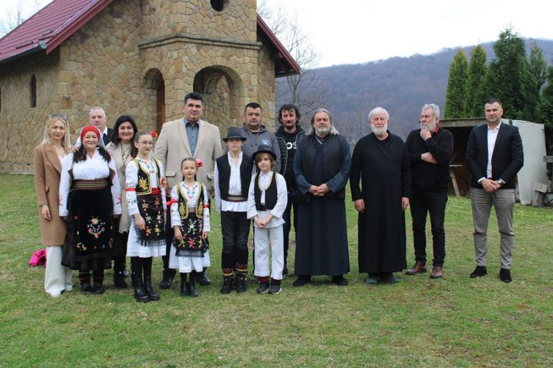 Na Majevici, kod manastira Svetog proroka Jeremije, snima se spot za ...